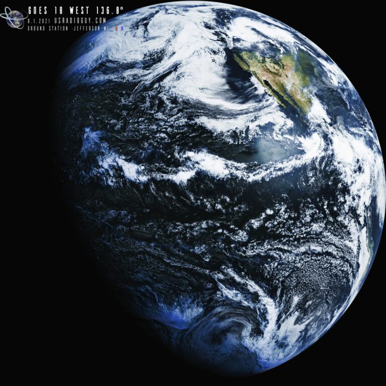 GOES-18 HRIT- First Light Imagery - USRadioguy.com