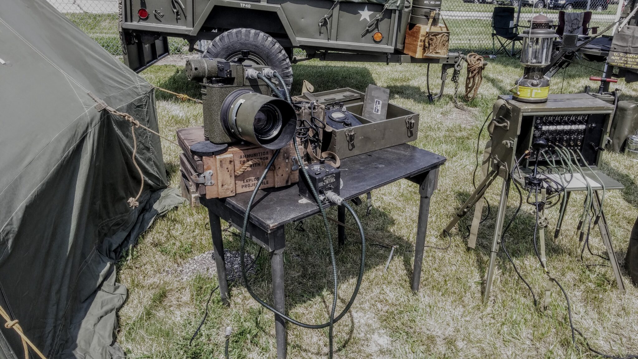 WWII K-24 Aerial Camera - USRadioguy.com