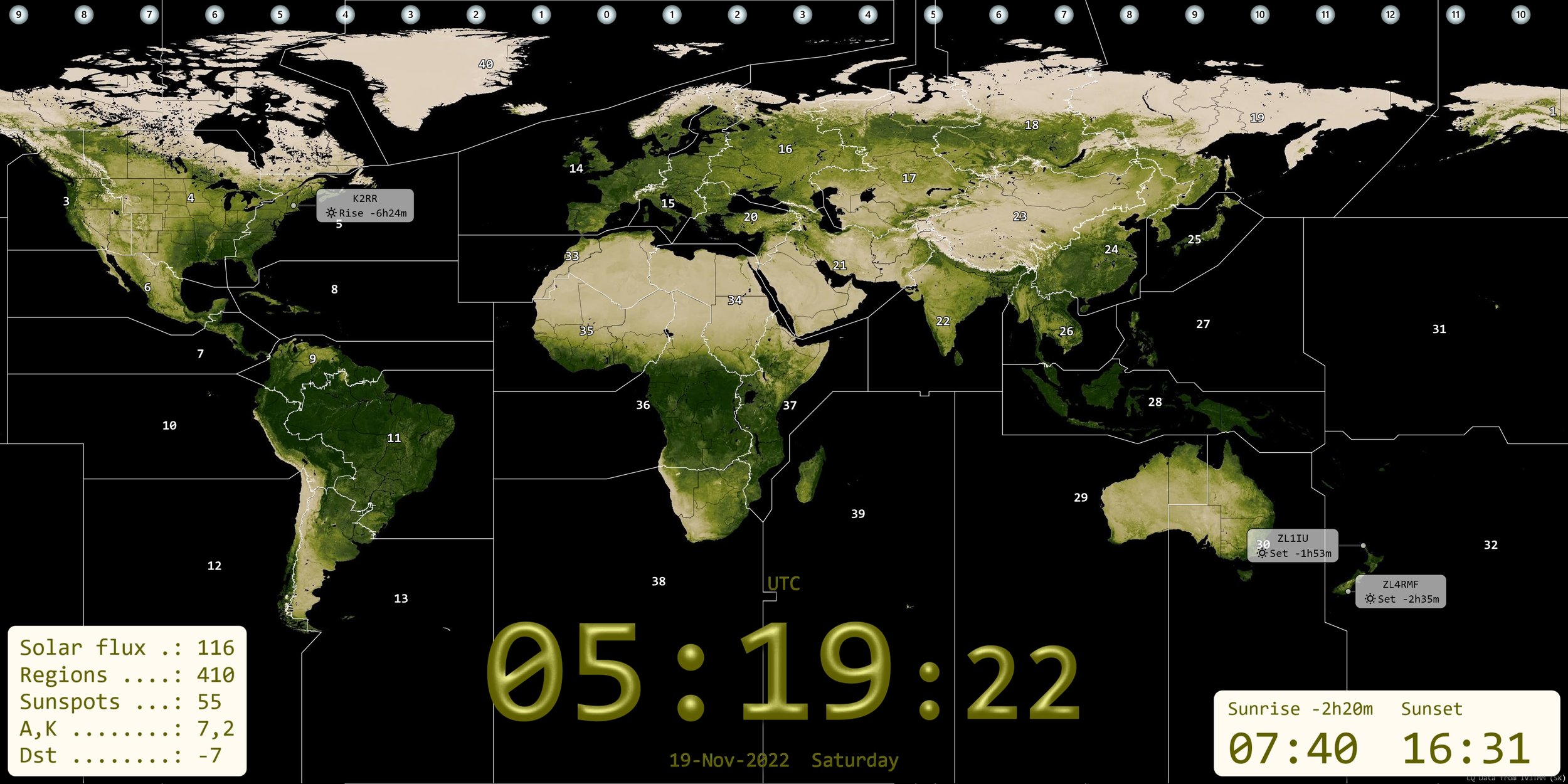 Simon’s World Map - USRadioguy.com