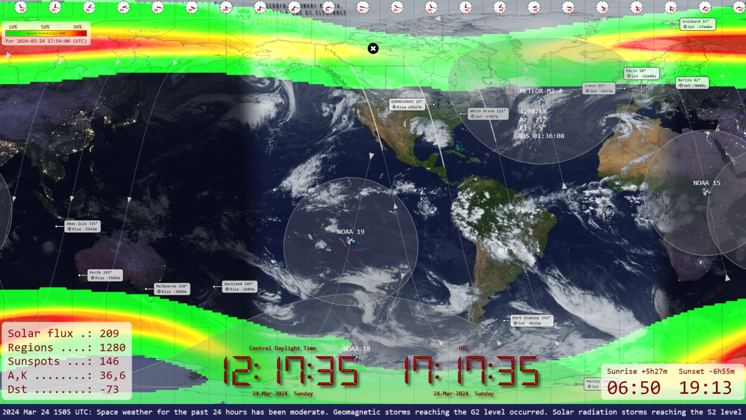 Simon’s World Map - USRadioguy.com