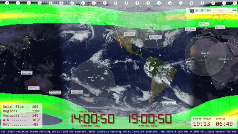 Simon’s World Map - USRadioguy.com